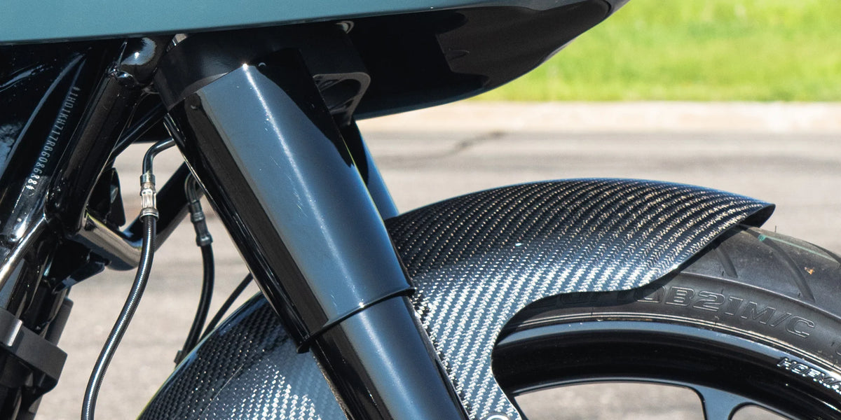 Shorty Carbon Fiber Front Fender – Redline Harley-Davidson